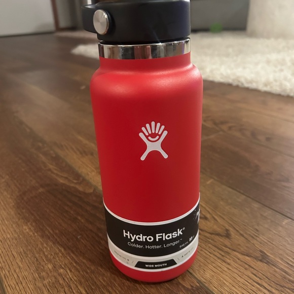 Hydro Flask | Dining | Copy Maroon 32oz Wide Mouth Hydroflask Bottle ...